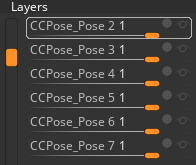 ZBrush Pose Tools User Interface
